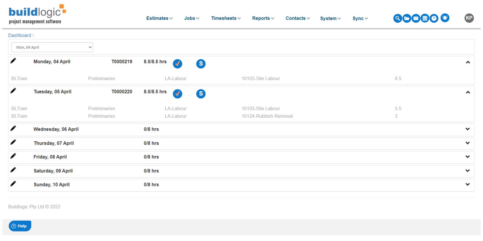 Construction Project Management Software Buildlogic